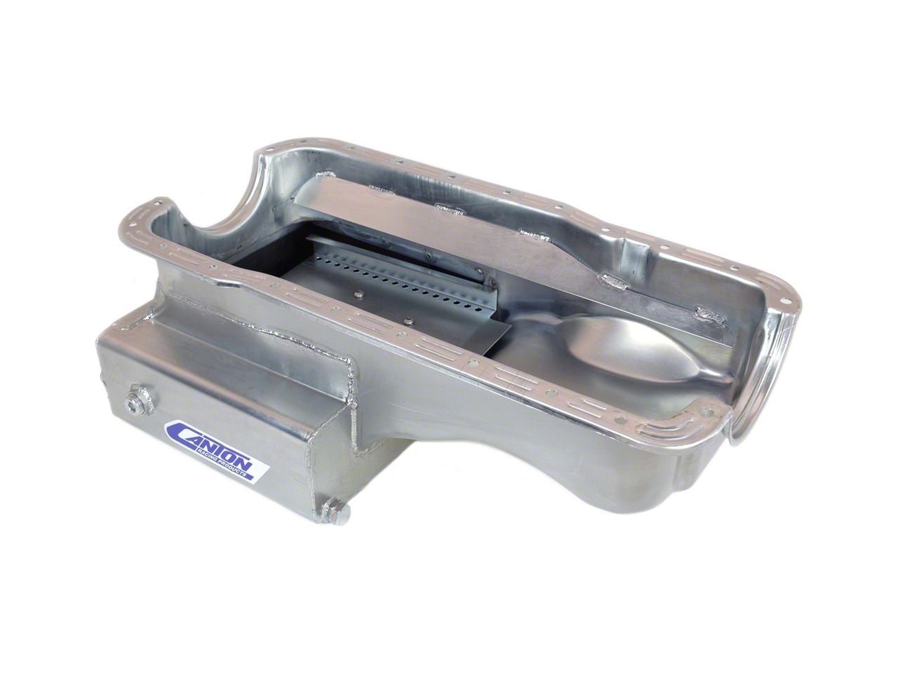 Canton Ecklers 351W Front Sump Road Race Oil Pan; Zinc Plated 15-680 ...