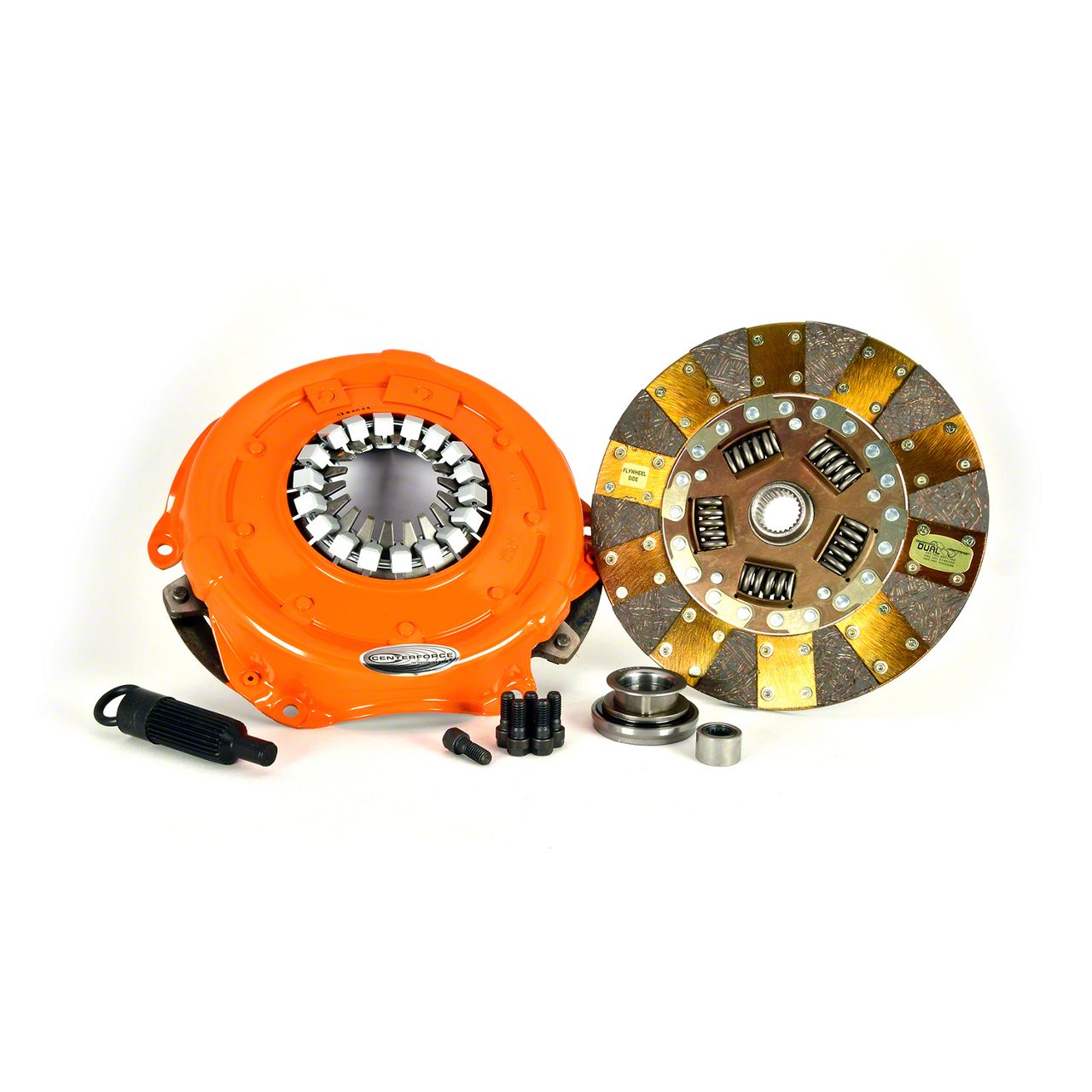 Centerforce Ecklers Dual Friction Organic/Carbon Clutch Kit; 26-Spline ...
