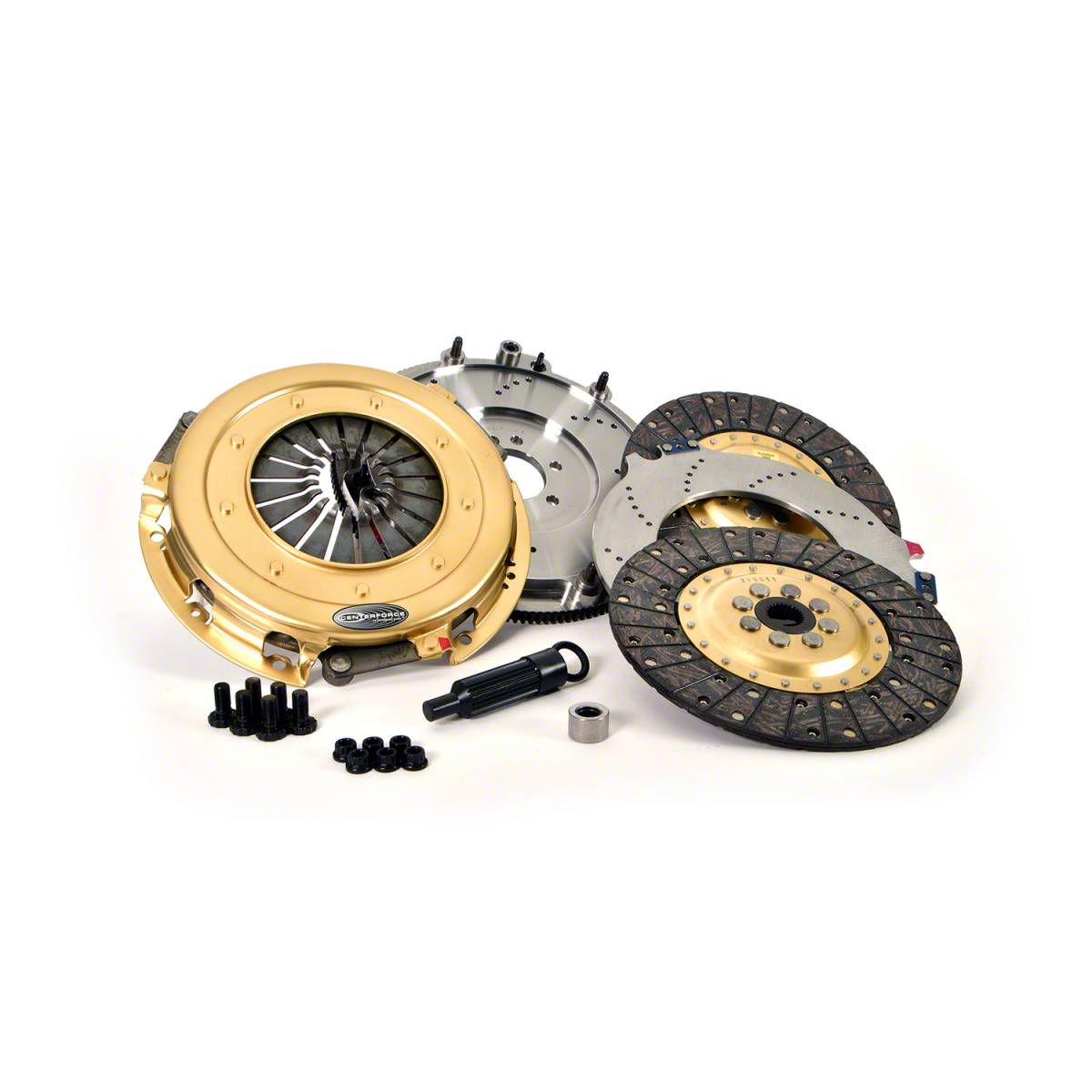 Centerforce Ecklers SST Solid Street Twin Disc Organic Clutch Kit with ...