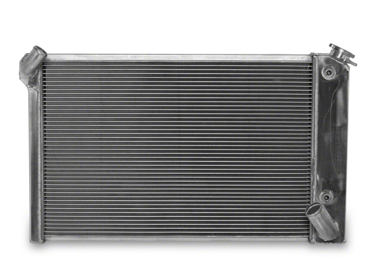 Ecklers Aluminum Radiator; 3-Row (69-72 Small Block V8 Corvette C3)