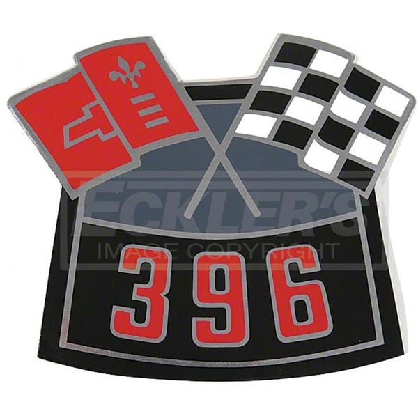 Ecklers Decal, Air Cleaner 396 (64-69 Chevelle)