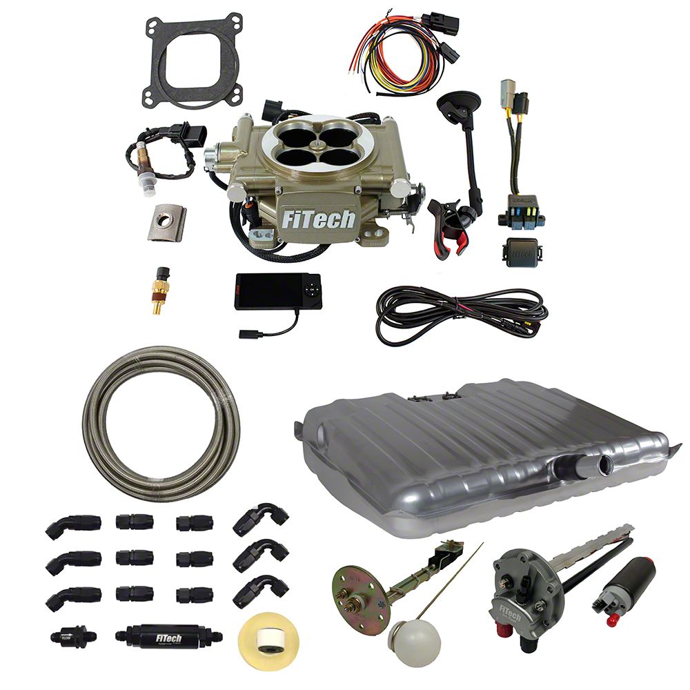 FiTech Fuel Injection Ecklers Easy Street 600 HP Gold EFI System Total ...