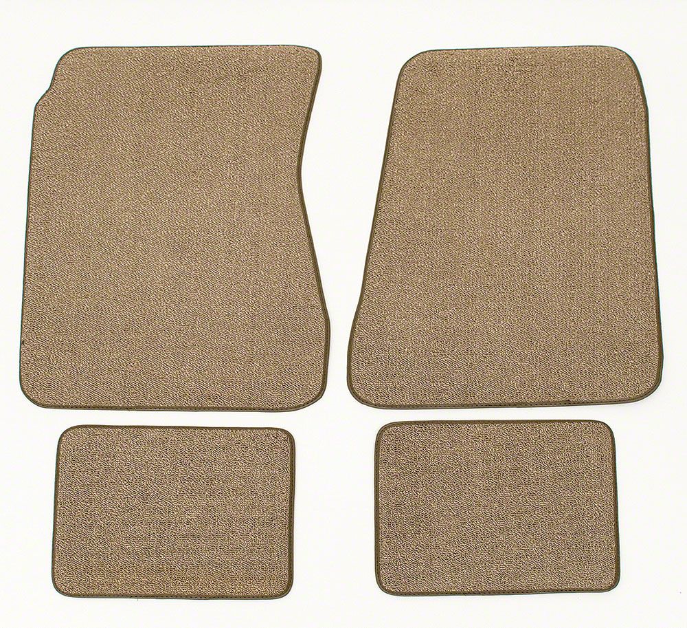 Ecklers Chevelle Floor Mats, Fawn, 4-Piece Set, 80/20 Loop, ACC, 1968 ...