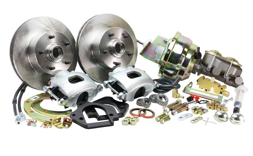 Ecklers Front Disc Brake, Stock Spindles, Power (64-67 Malibu; 64-69 ...