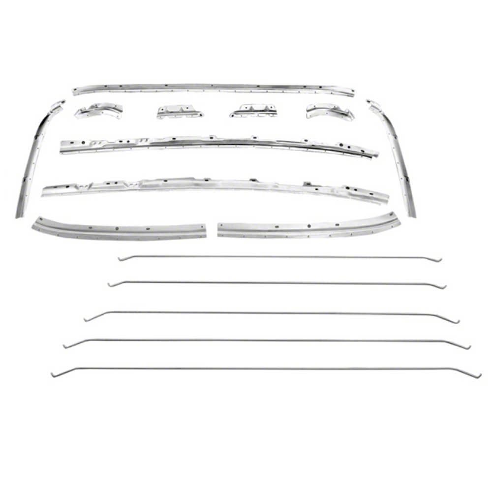 Ecklers Headliner Retainer Kit, Coupe (68-72 Chevelle)