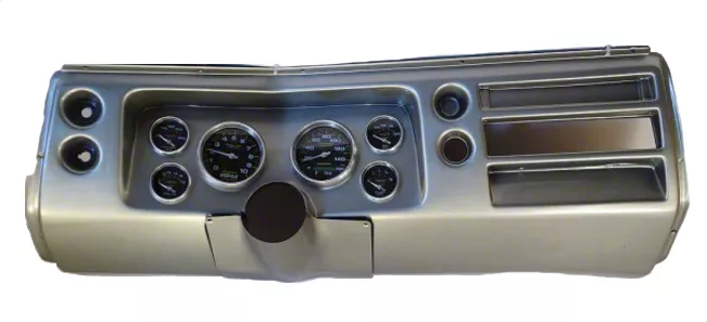 Ecklers Instrument Cluster Panel, Aluminum Finish, With Carbon Fiber ...