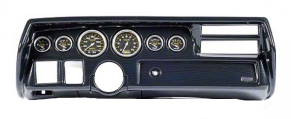 Ecklers Instrument Cluster Panel, Super Sport SS Style, Carbon Fiber ...