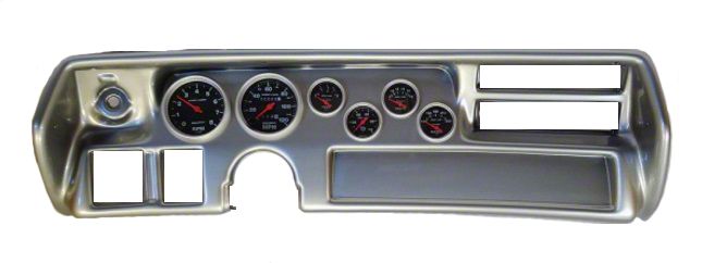 Ecklers Instrument Cluster Panel, Super Sport SS Style, Aluminum Finish ...