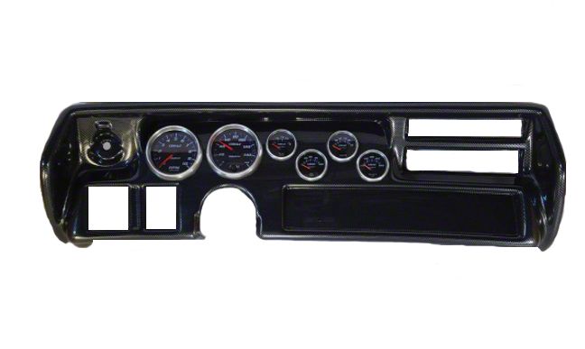 Ecklers Instrument Cluster Panel, Sweep Style, Carbon Fiber Finish ...
