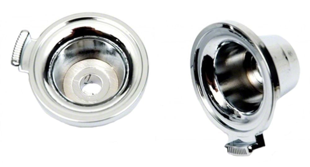 Ecklers Radio Knobs Stereo & AM & FM 8 Track Inner Radio Knob Set, SS ...