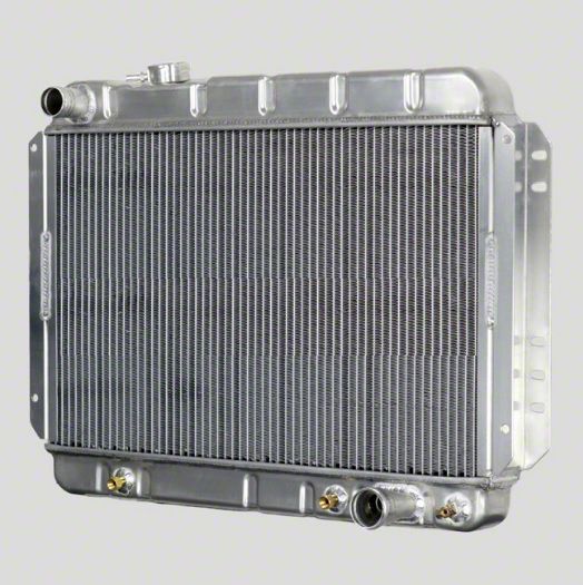 Ecklers 1964-67 Rad,Alum,25 Wide Core,Unpolished Auto Trans