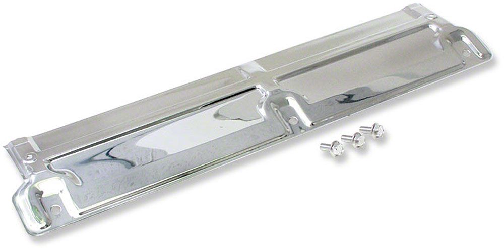 Ecklers Radiator Support Brackets, Standard 3-Bolt, Chrome (68-72 Chevelle)