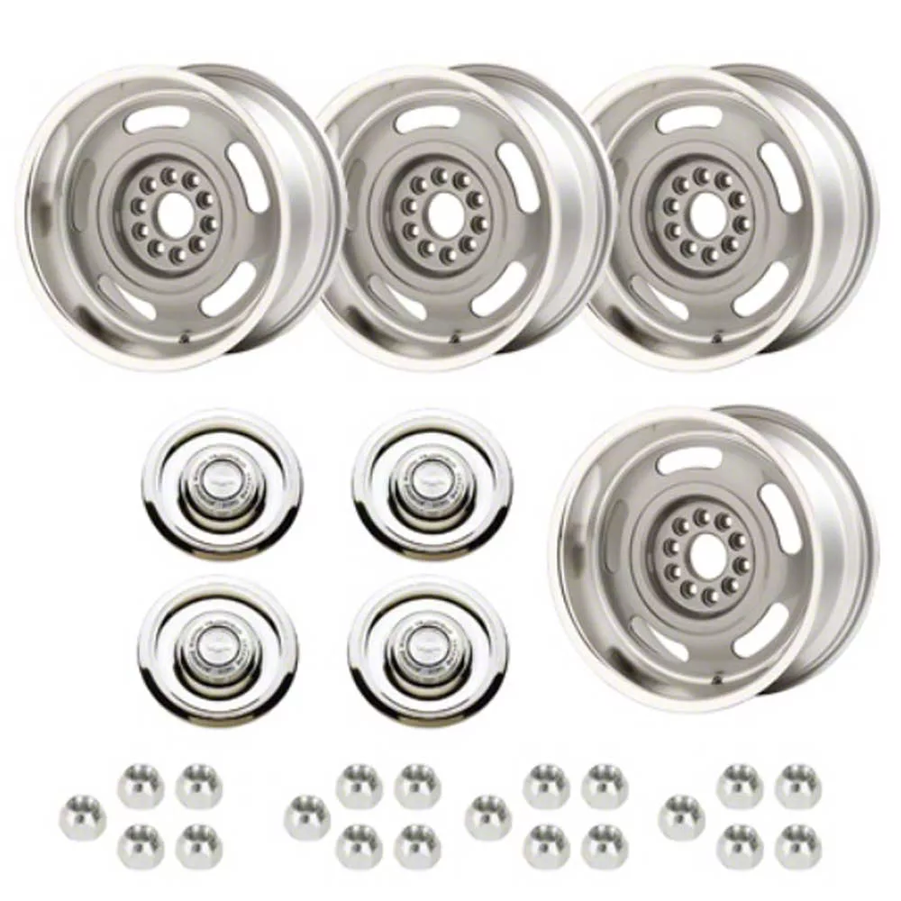 Ecklers Rally Wheel Kit, 1-Piece Cast Aluminum With Flat Disc Brake ...