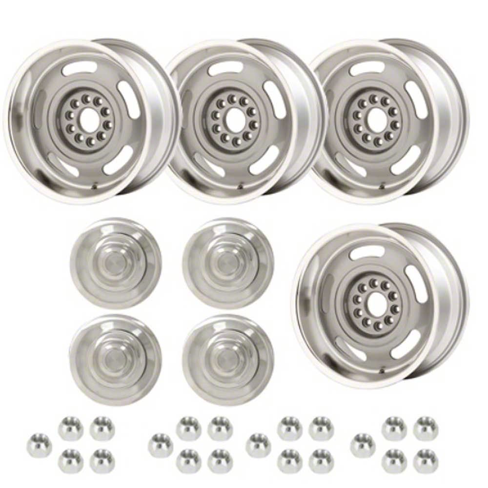 Ecklers Rally Wheel Kit, 1-Piece Cast Aluminum With Plain Flat No ...