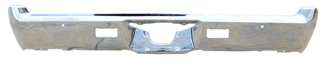 Ecklers Rear Bumper; Chrome (1968 Chevelle Wagon)