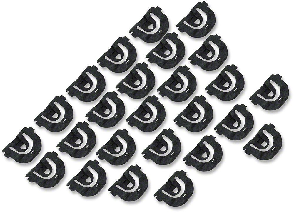 Ecklers Rear Window Molding Clip Set, Except Wagon (64-65 Chevelle; 64 ...