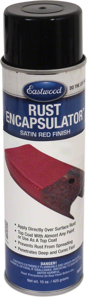 Ecklers Rust Encapsulator Aerosol; Matte Red; 15 oz