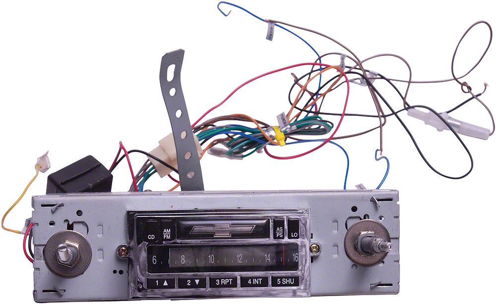 Custom Autosound Ecklers Stereo, AM/FM, USA-6, With CD Changer Control ...