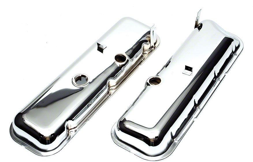 Ecklers Valve Covers, Big Block, Chrome, Without Drip Rail, For Cars ...