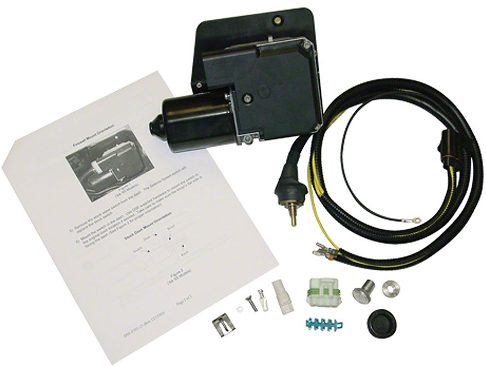 Detroit Speed Ecklers Selecta-Speed Wiper Kit; Can Style 121606 (64-65 ...