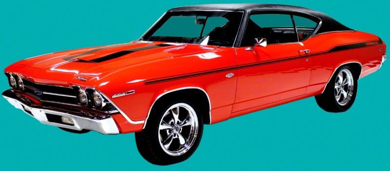 Chevelle/Malibu Decals, Stickers and Racing Stripes | Ecklers