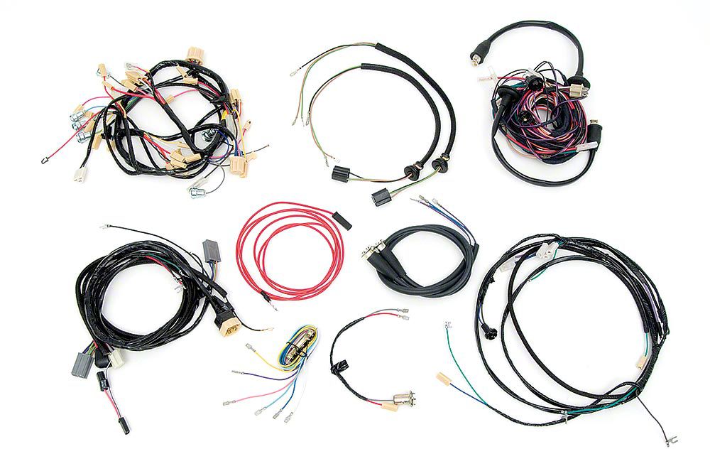 Ecklers Chevy Alternator Conversion Wiring Harness Kit, ConvertibleV8 ...