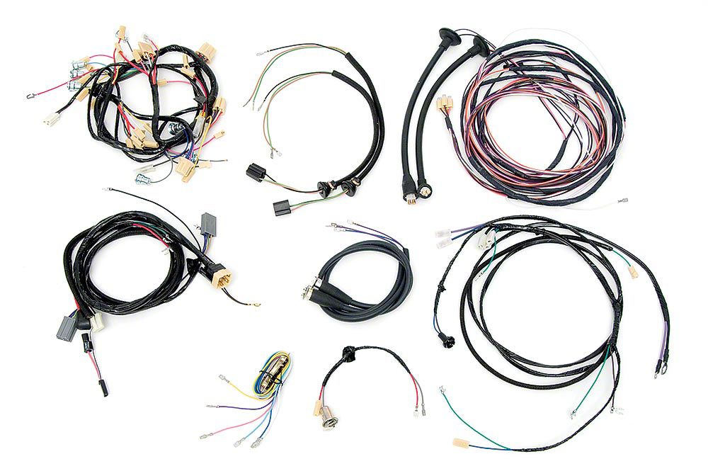 Ecklers Altrntr Wire Kit,2Dr Hdtp V8,A/T,1956