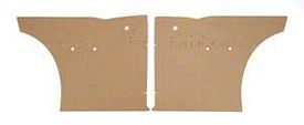 Ecklers Chevy Cardboard Interior Rear Door Panels 4 Door Sedan Bel Air 1955 1956 Bel Air Sedan Four Door