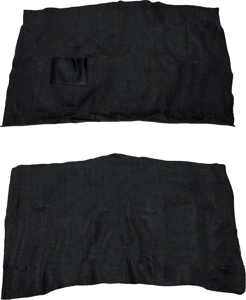 Ecklers Carpet Set, 80, 20 Loop, Non-Wagon, Black (55-57 Chevy Bel Air ...