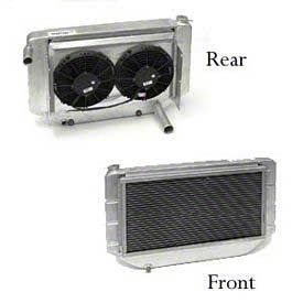 Ecklers Cross-Flow Radiator Kit, LT1,1955-1957