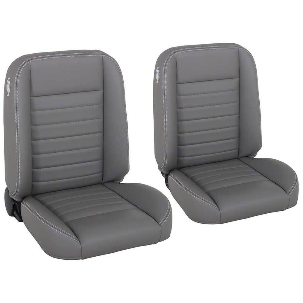 Ecklers Cruiser Collection Classic Bucket Seats with Seat Mounting ...
