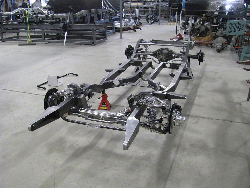 Ecklers Chevy Custom Built Modern Chassis, Polished Stainl