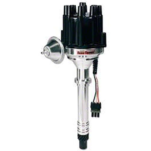 Ecklers Distributor, V8, Billet Aluminum, Ignitor II Electronic, Flame ...