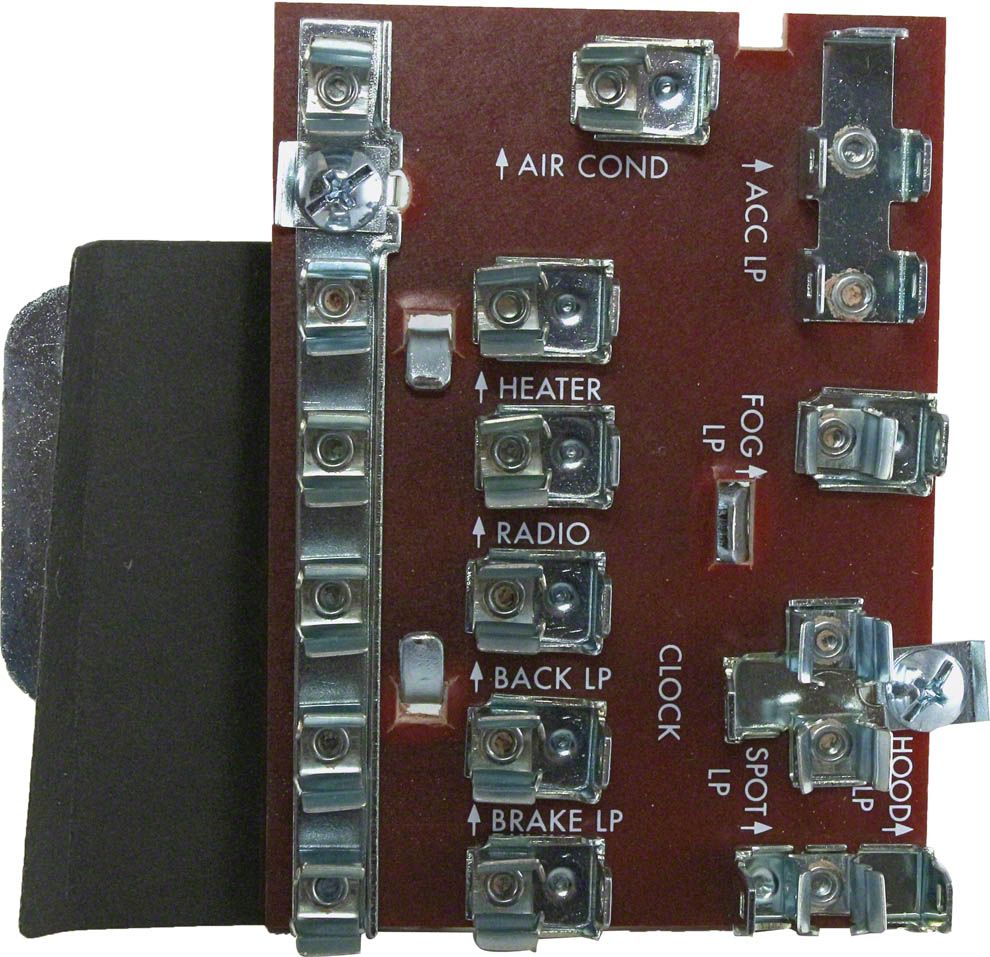 Ecklers Fuse Panel,1955