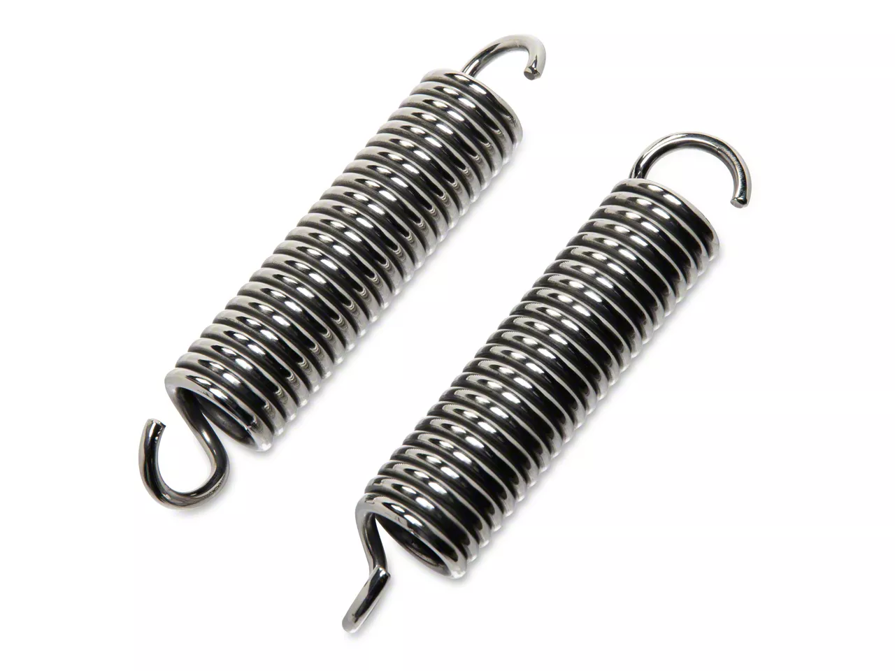 Ecklers Hood Hinge Springs, Polished Stainless Steel (1957 Chevy Bel ...