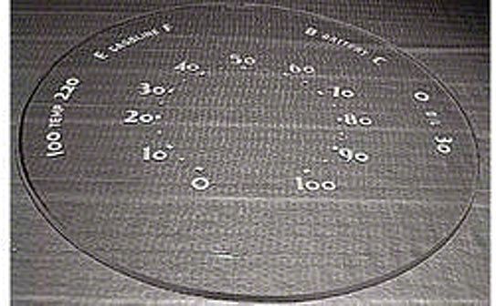 Ecklers Instrument/Speedometer Lens, Dash, Fleetline/Styleline Deluxe ...