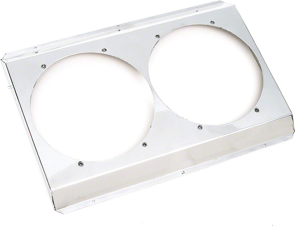 Ecklers Polished Aluminum Fan Shroud, With Dual Fans, For Griffin Cross ...