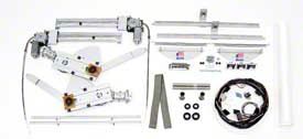 Ecklers Power Window Kit, Vent Window Delete, Complete, 2-Door Sedan ...