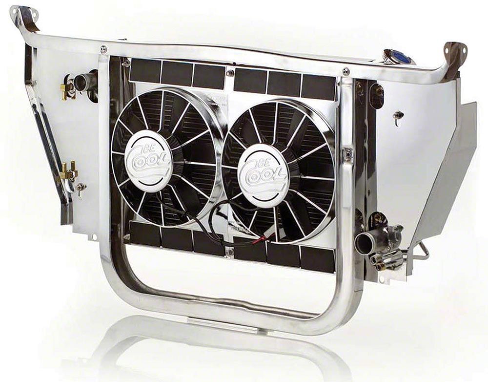 Ecklers Chevy Radiator Kit, Cross-Flow, For Cars With Air Conditioning ...