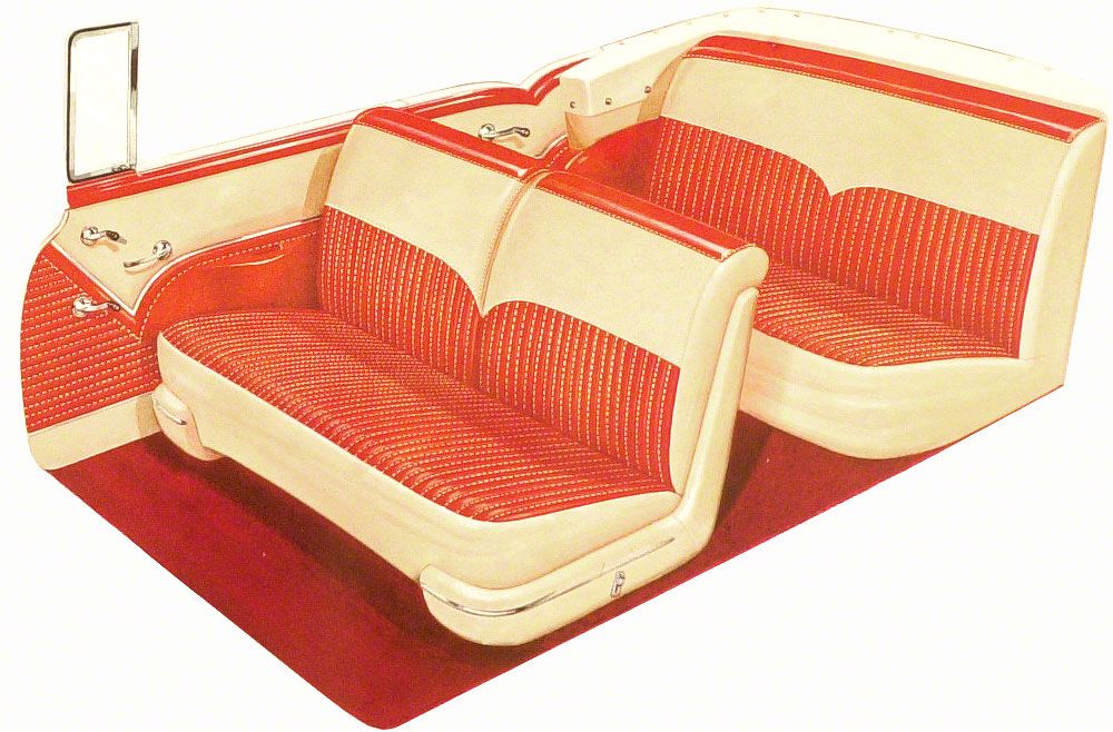 Ecklers Chevy Seat Cover Set, Bel Air Convertible, 1955 (Bel Air ...