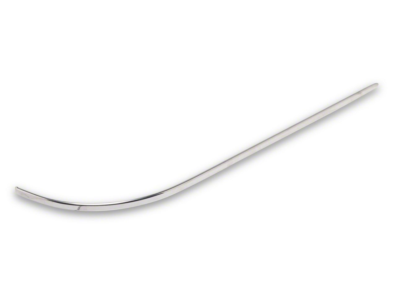 Ecklers Lower Front Seat Cushion Interior Trim; Polished Stainless ...