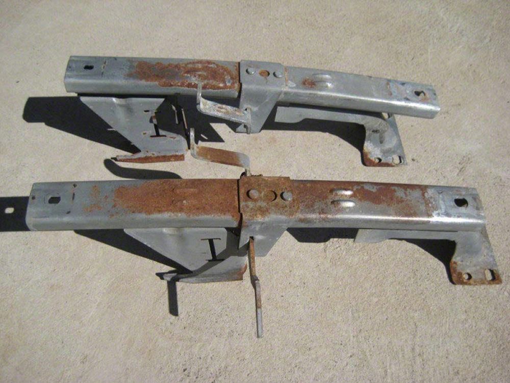 Ecklers Seat Tracks, Front, Used (55-56 Chevy Bel Air; 55-56 Chevy 150 ...