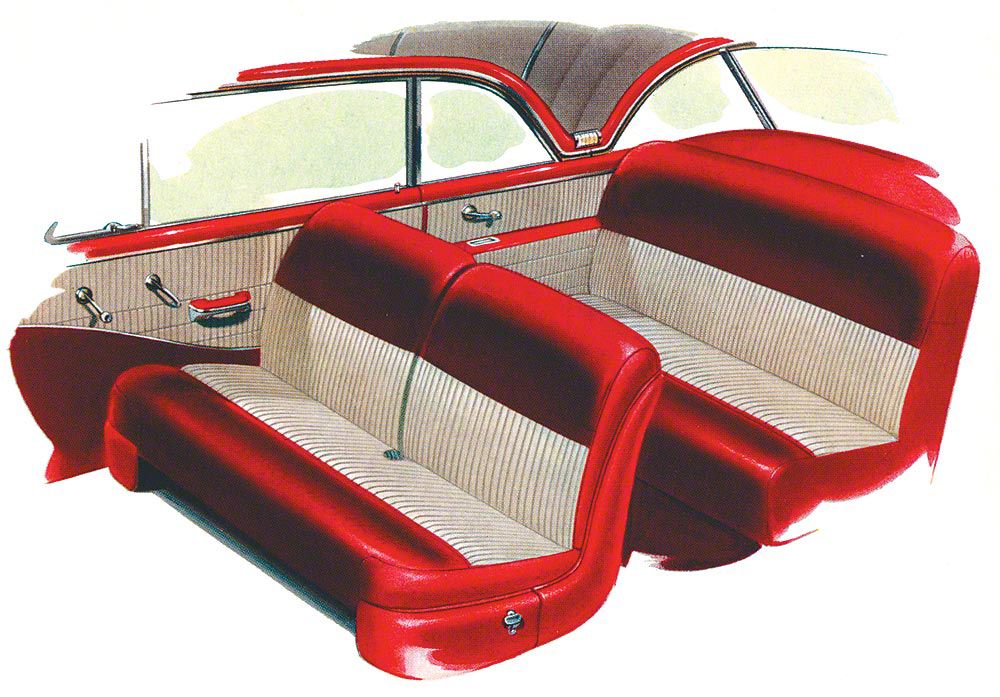 Ecklers Chevy Side Panel Kit, Pre Assembled, Hardtop, Bel Air, 1951 ...