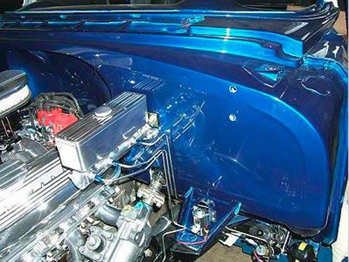 Ecklers Firewall Cover, Smooth (55-56 Chevy Bel Air; 55-56 Chevy 150 ...