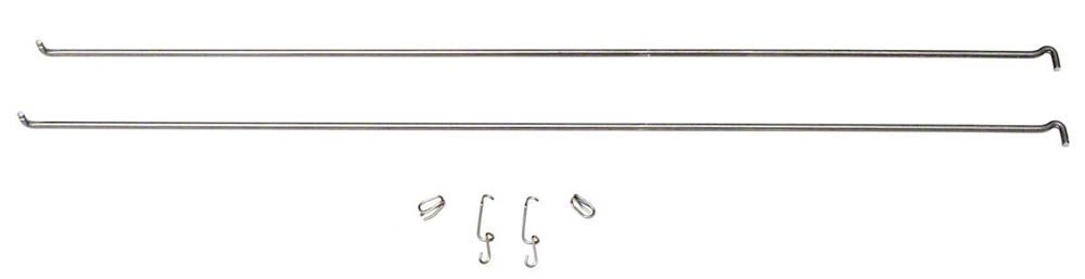 Ecklers Chevy Tailgate Latch Rods, Nomad, 1955-1957 (Nomad, All Models)
