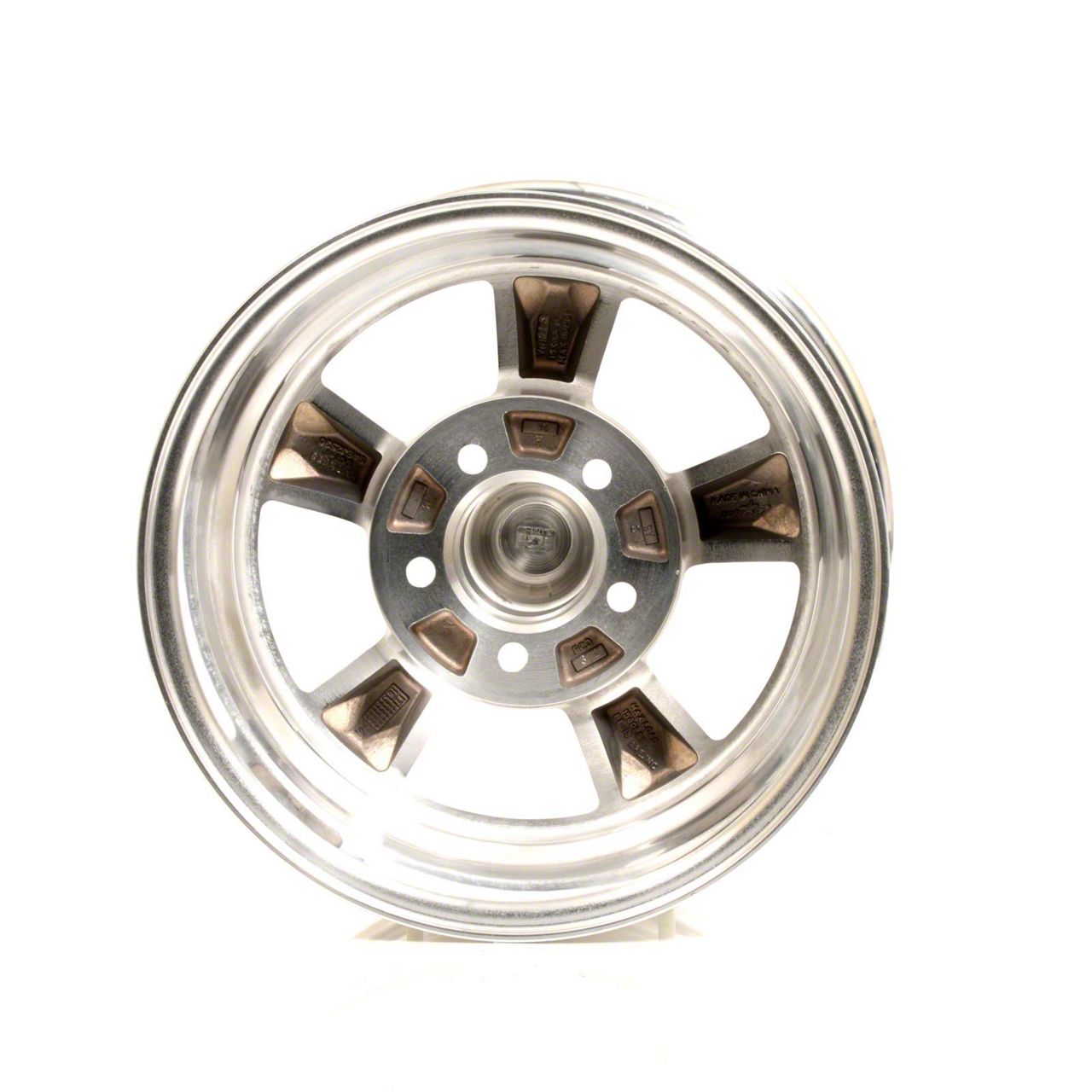 Ecklers Torq Thurst II Polished Wheel; 15x8; -18mm Offset (55-57 150 ...