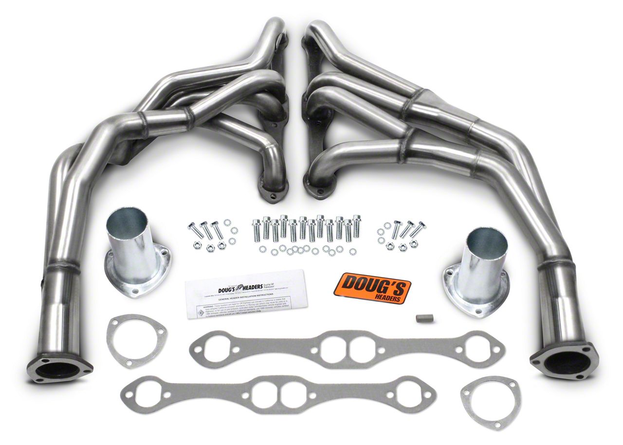 Ecklers 1-5/8-Inch Tri-Y Headers; Stainless Steel (67-72 Small Block V8 ...