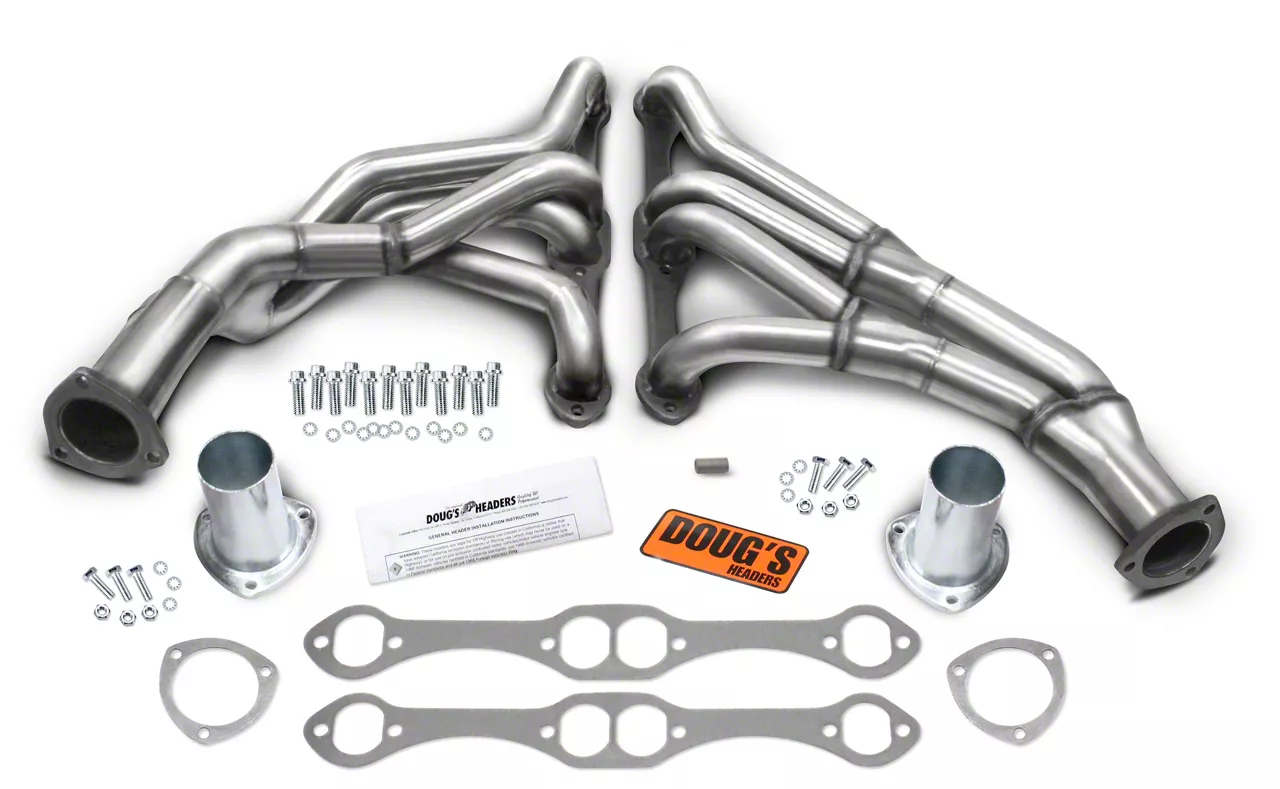 Ecklers 1-5/8-Inch Tri-Y Headers; Stainless Steel (67-72 Small Block V8 ...