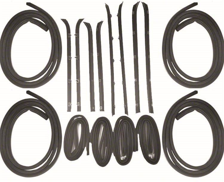 Ecklers 16-Piece Window Channel Seal Kit (73-91 C10, C15, C1500, C2500 ...