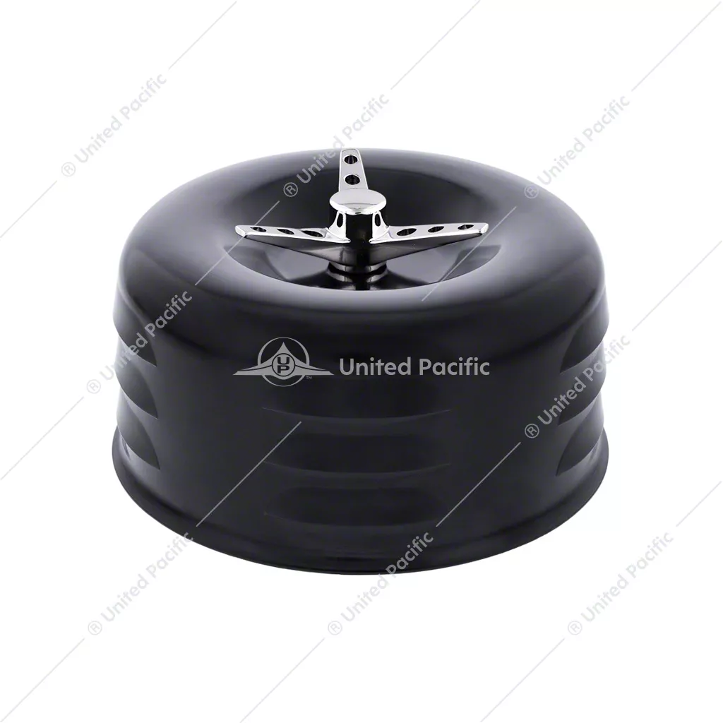 Ecklers 4-Inch Round Short Neck Louvered Air Cleaner with 3-Wing Screw ...